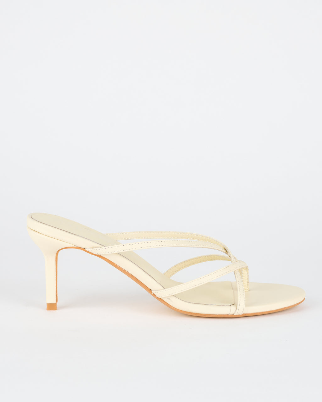 Carbone Heel Off White – SOL SANA